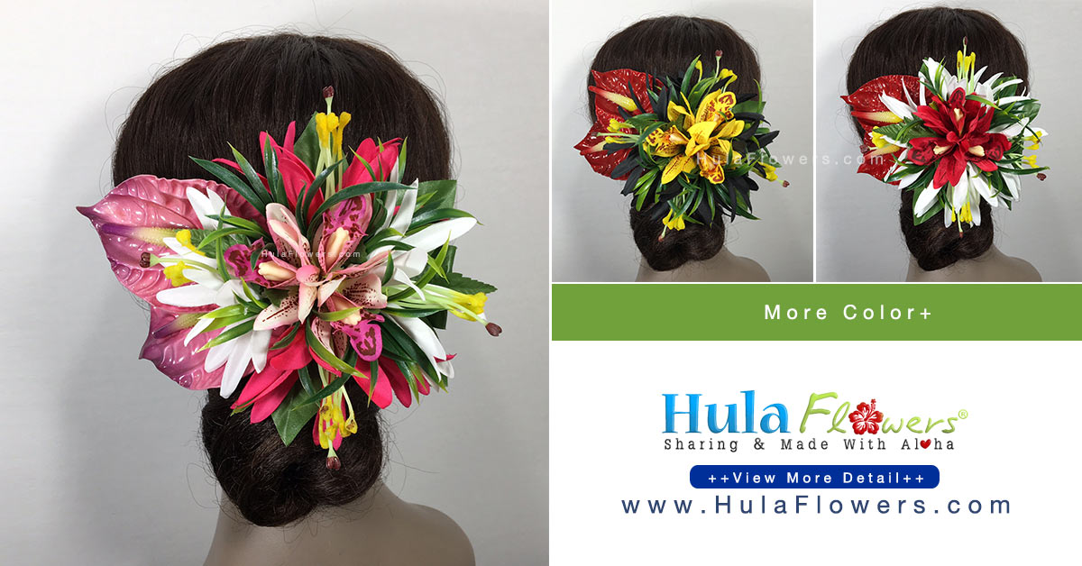 Tropical Hair Clip | HulaFlowers.com