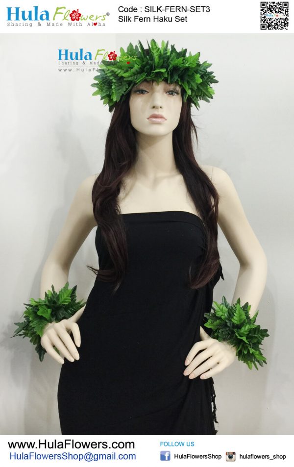 Silk Fern Haku Set | HulaFlowers.com