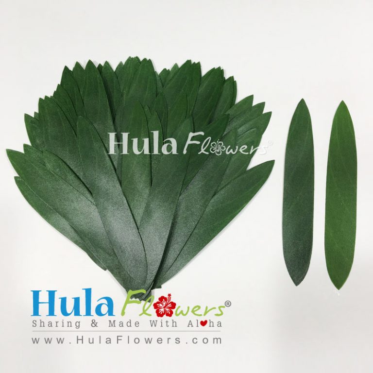 DIY Silk Ti Leaves (Making Haku) | HulaFlowers.com