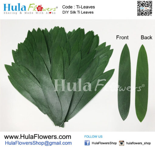 DIY Silk Ti Leaves (Making Haku) | HulaFlowers.com