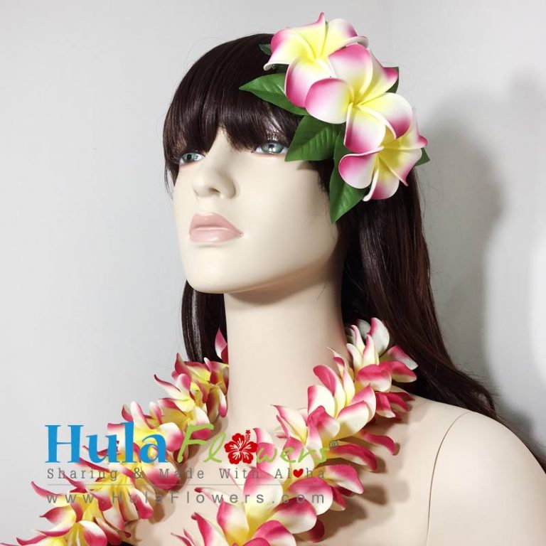 Hawaiian Plumeria Hair Clip | HulaFlowers.com