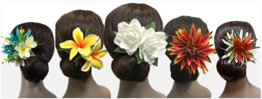 Hula Hair Clips | HulaFlowers.com