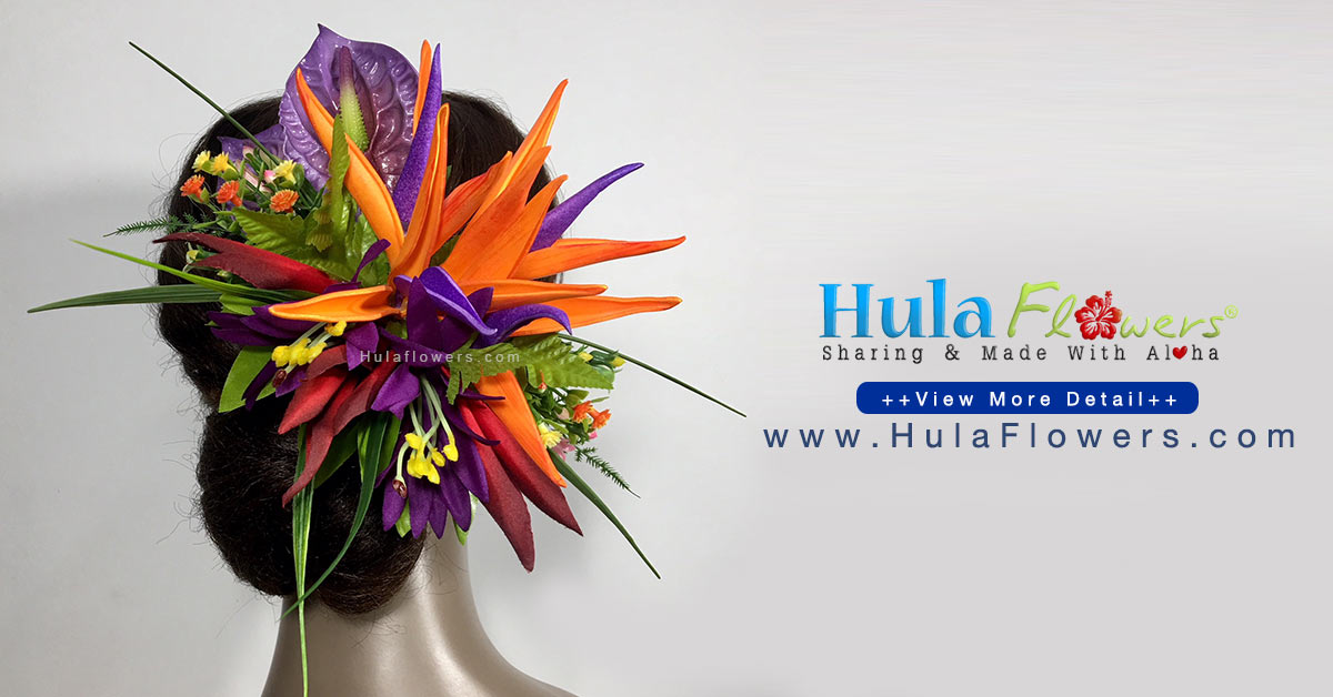 Lauhala hair clip | HulaFlowers.com