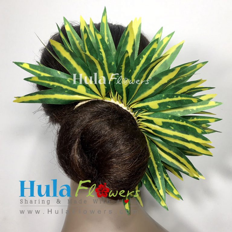 Half Hair Bun | HulaFlowers.com