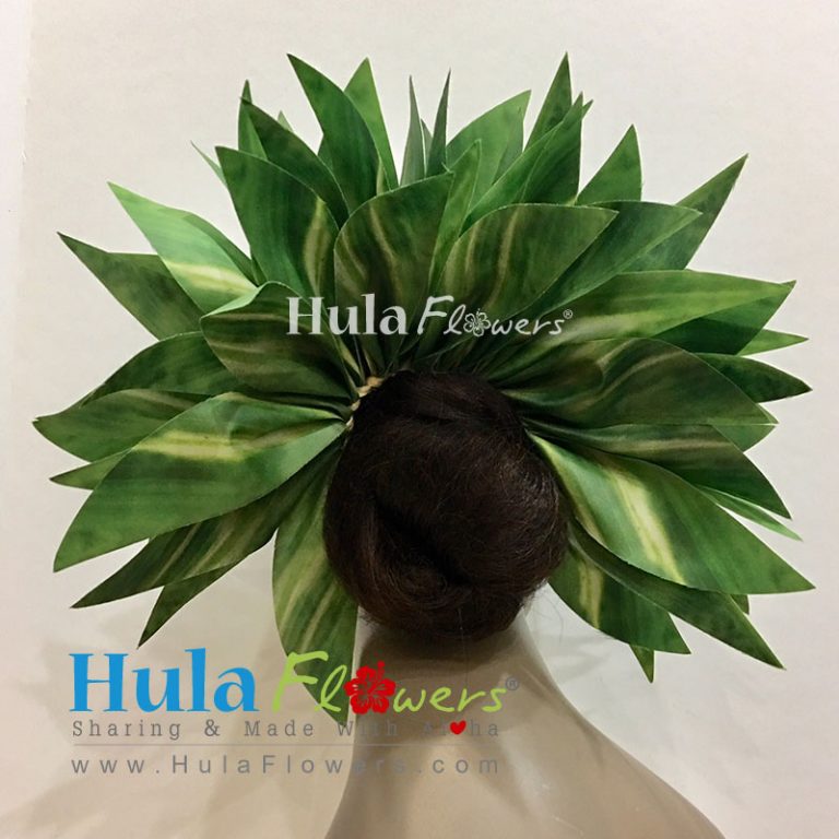 Silk Maile Hair Bun | HulaFlowers.com