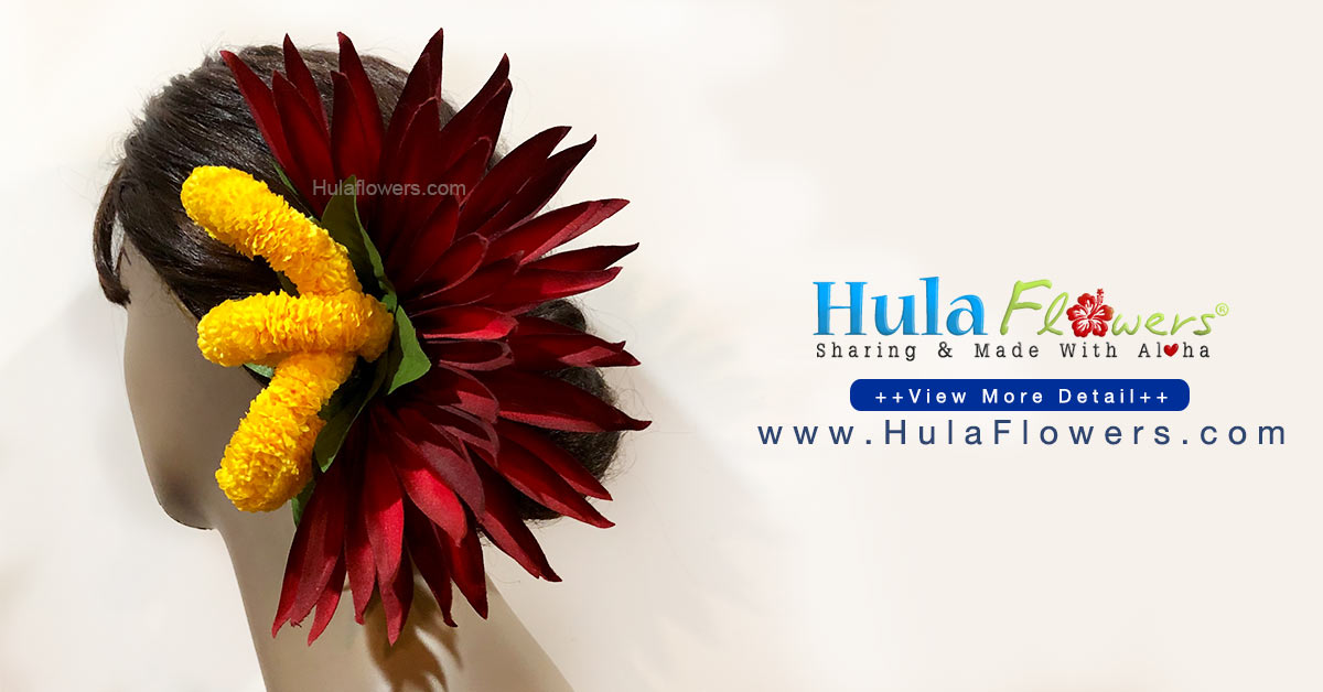 Tropical hair clip | HulaFlowers.com