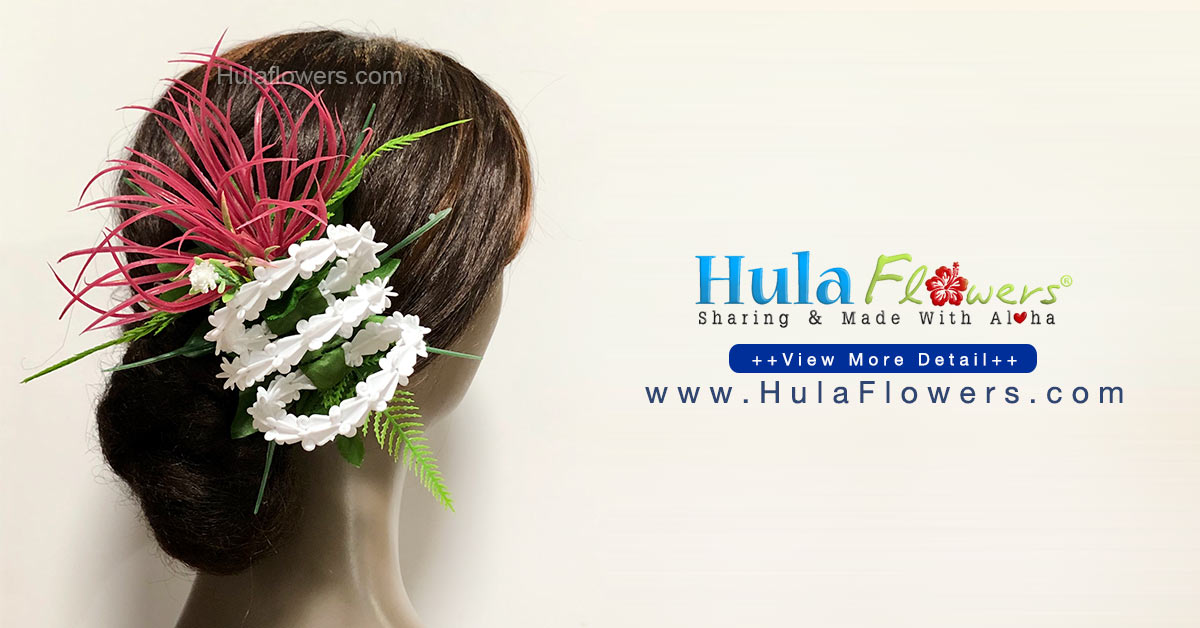 Tropical hair clip | HulaFlowers.com