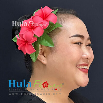 Hawaiian Plumeria Hair Clip | HulaFlowers.com