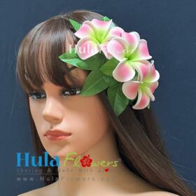 Hawaiian Plumeria Hair Clip | HulaFlowers.com