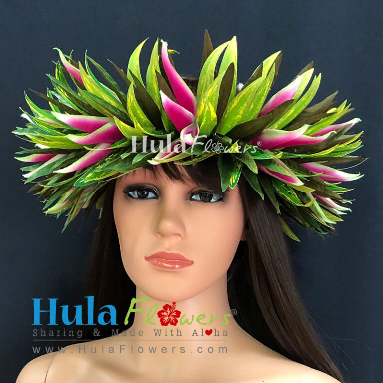 Silk Leaves Haku 22" | HulaFlowers.com