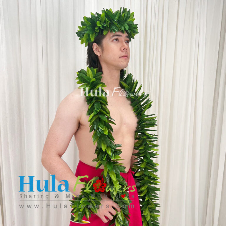 Silk Maile Hair Bun | HulaFlowers.com