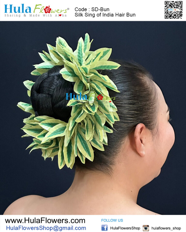 Silk Sing of India Hair Bun | HulaFlowers.com