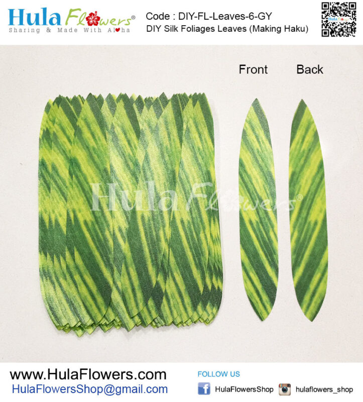 DIY Silk Foliages Leaves (Making Haku) | HulaFlowers.com